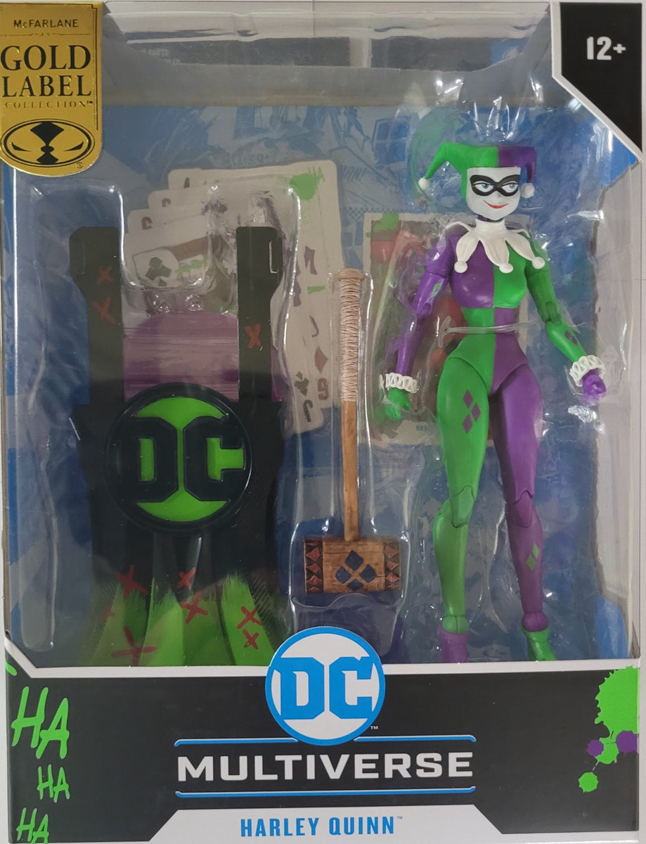 Mcfarlane Toys DC Multiverse Harley Quinn DC Classic Jokerized GOLD LABEL
