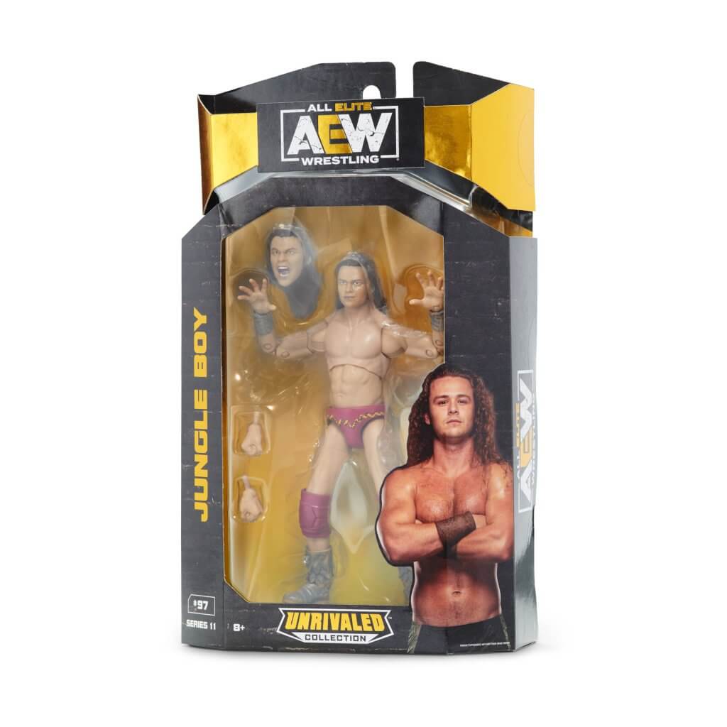 Jazwares AEW Unrivaled Series 11 Jungle Boy – Angel Grove Toys & Collectables