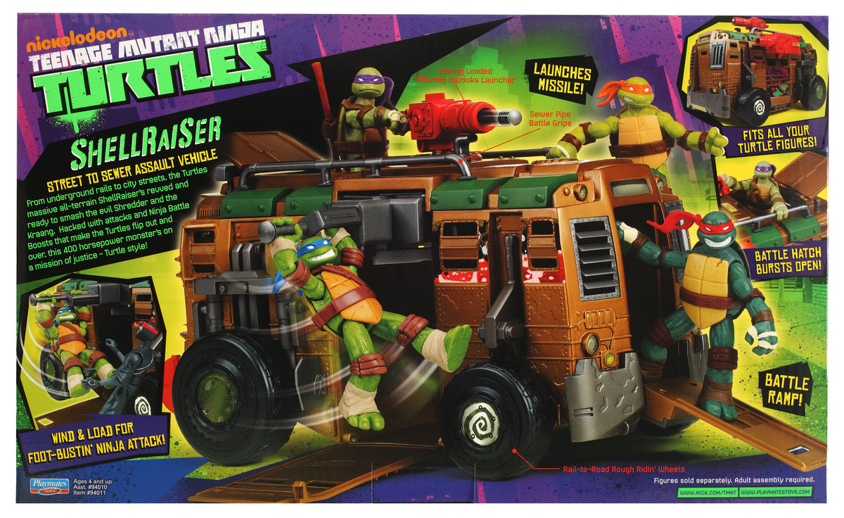 Playmates TMNT Classic 2012 Shellraiser – Angel Grove Toys & Collectables