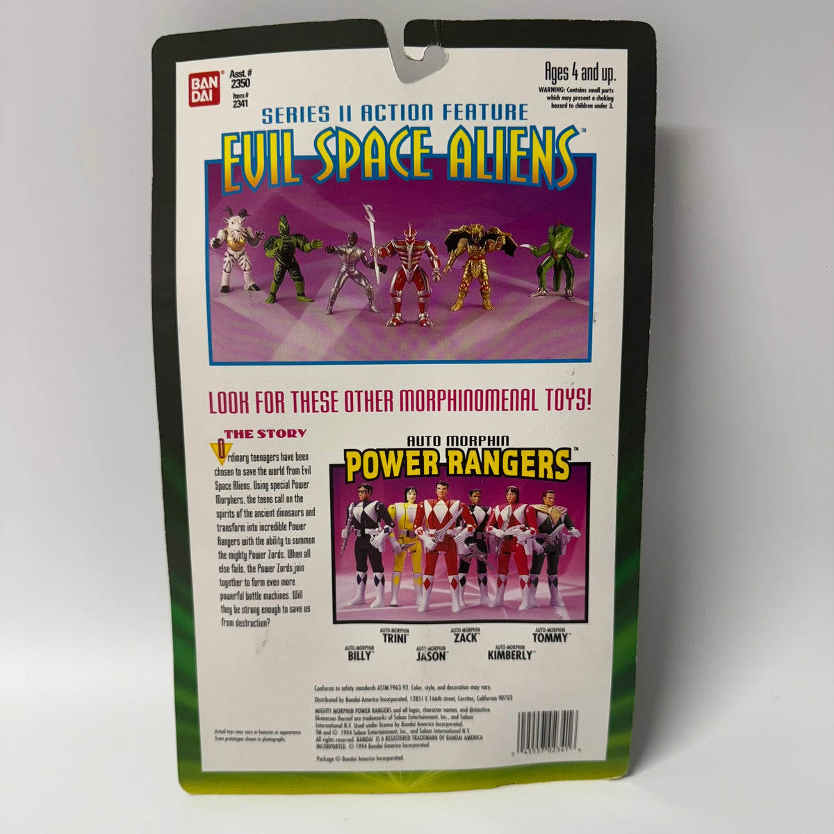 Bandai 1994 MMPR Snapping Chest Invenusable Fly Trap SEALED – Angel ...