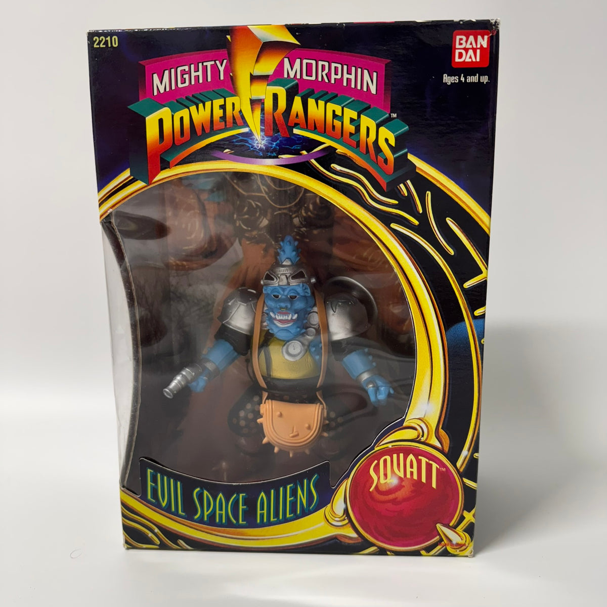Bandai 1993 MMPR Evil Space Alien Squatt SEALED – Angel Grove Toys ...