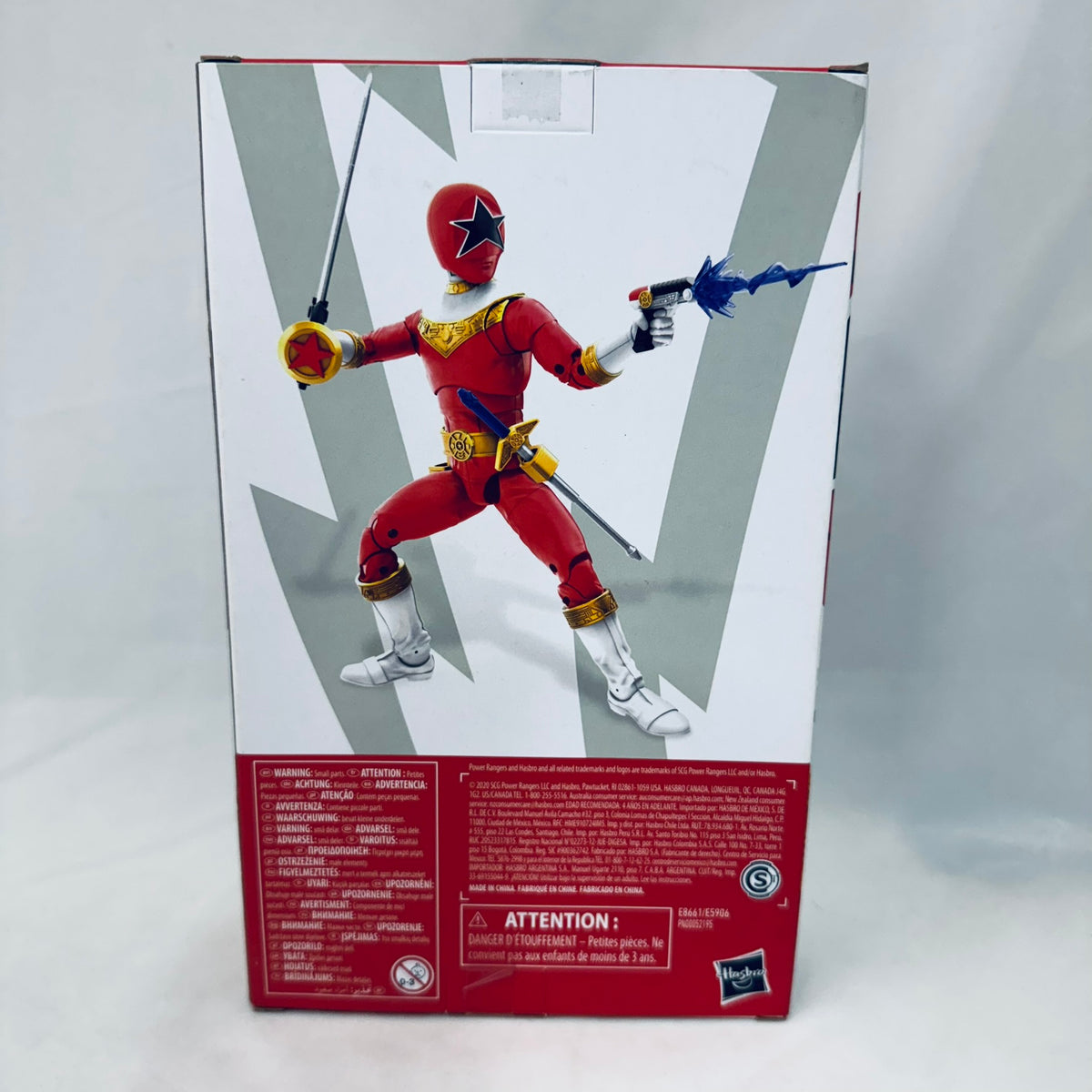 Hasbro Power Rangers Lightning Collection Zeo Red Ranger – Angel Grove ...