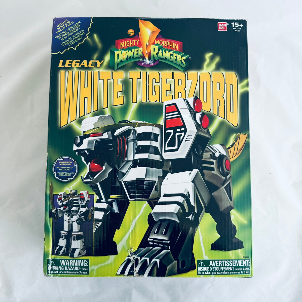 Bandai Mighty Morphin Power Rangers Legacy Tigerzord – Angel Grove Toys ...