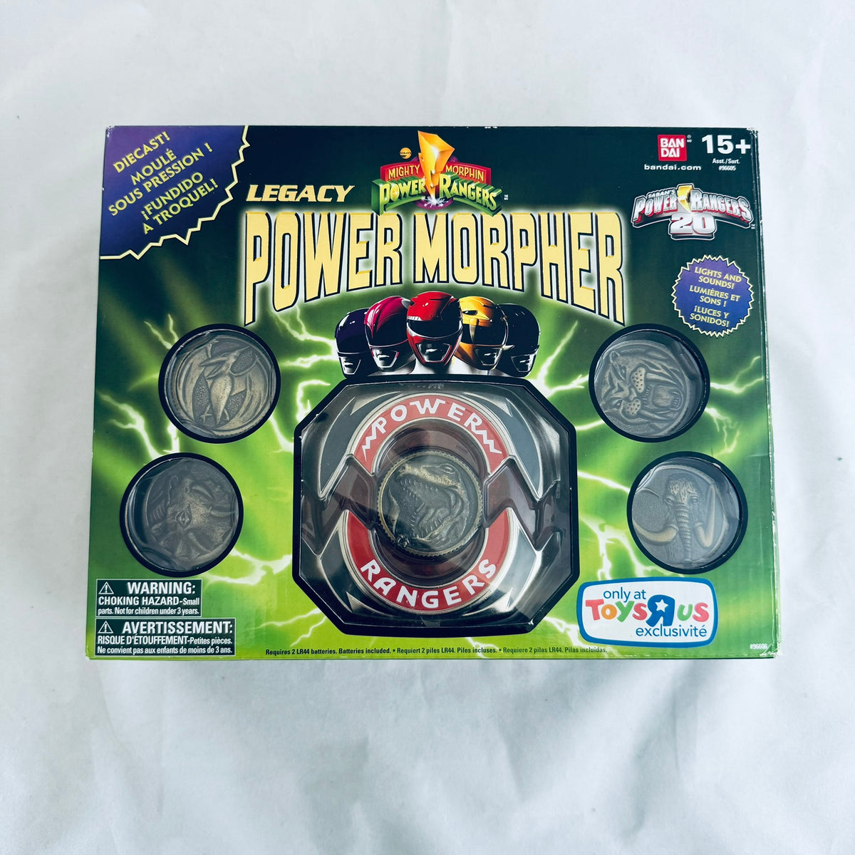 Bandai Mighty Morphin Power Rangers Legacy Power Morpher – Angel Grove ...
