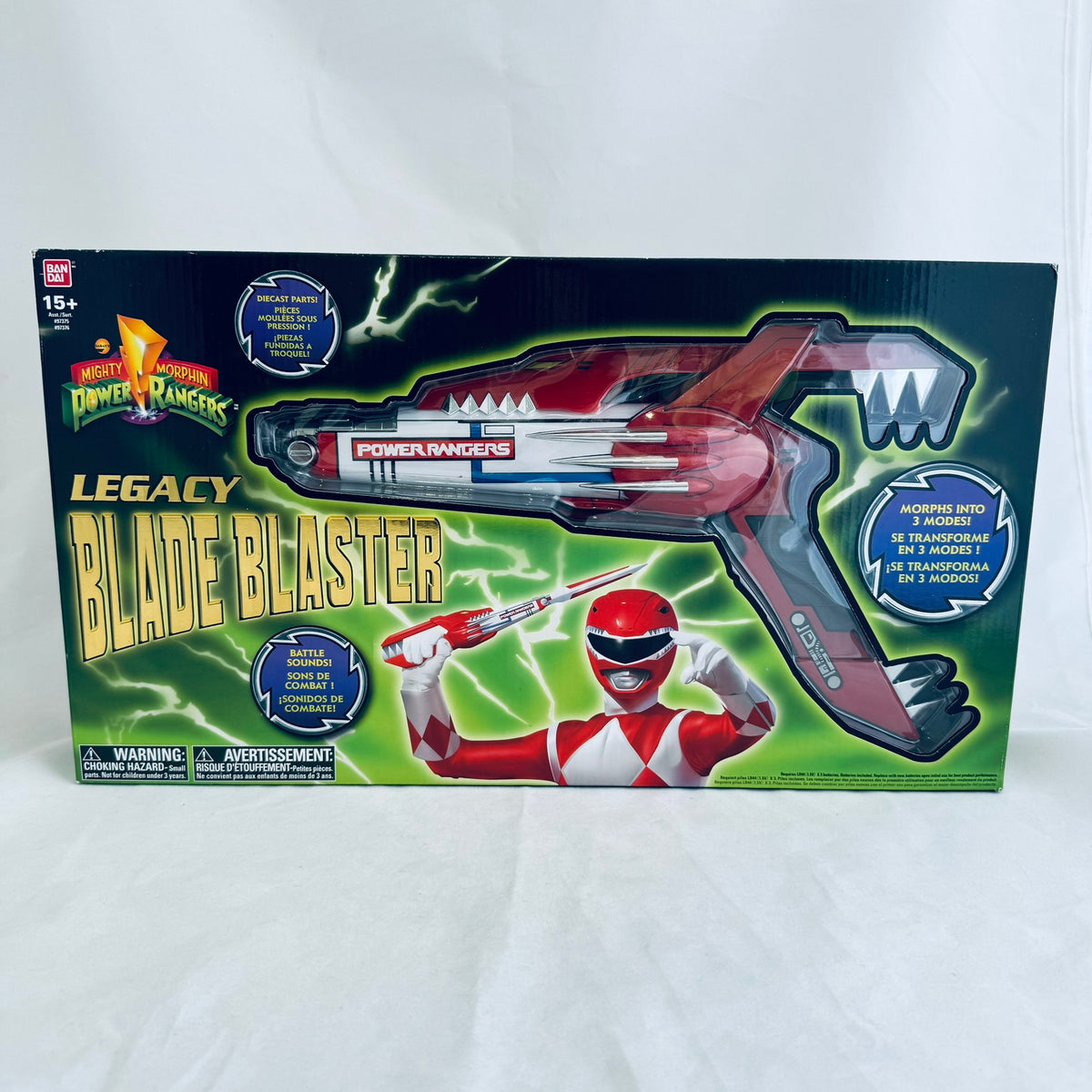 Bandai Mighty Morphin Power Rangers Legacy Blade Blaster – Angel Grove ...