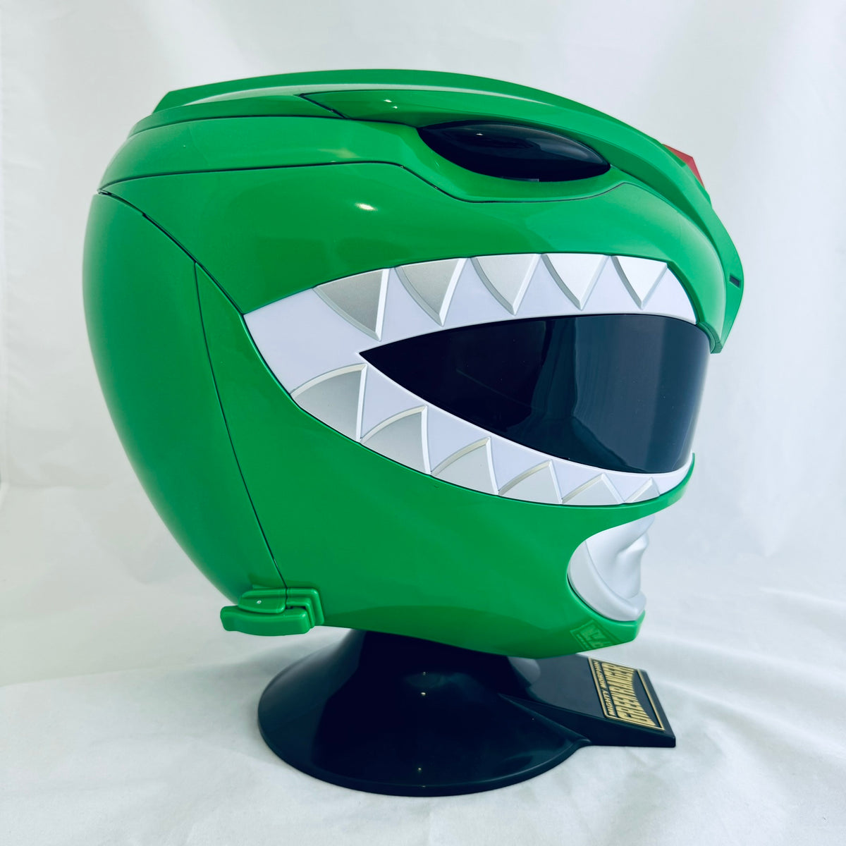 Bandai Mighty Morphin Power Rangers Legacy Green Ranger 1:1 Scale Helm ...