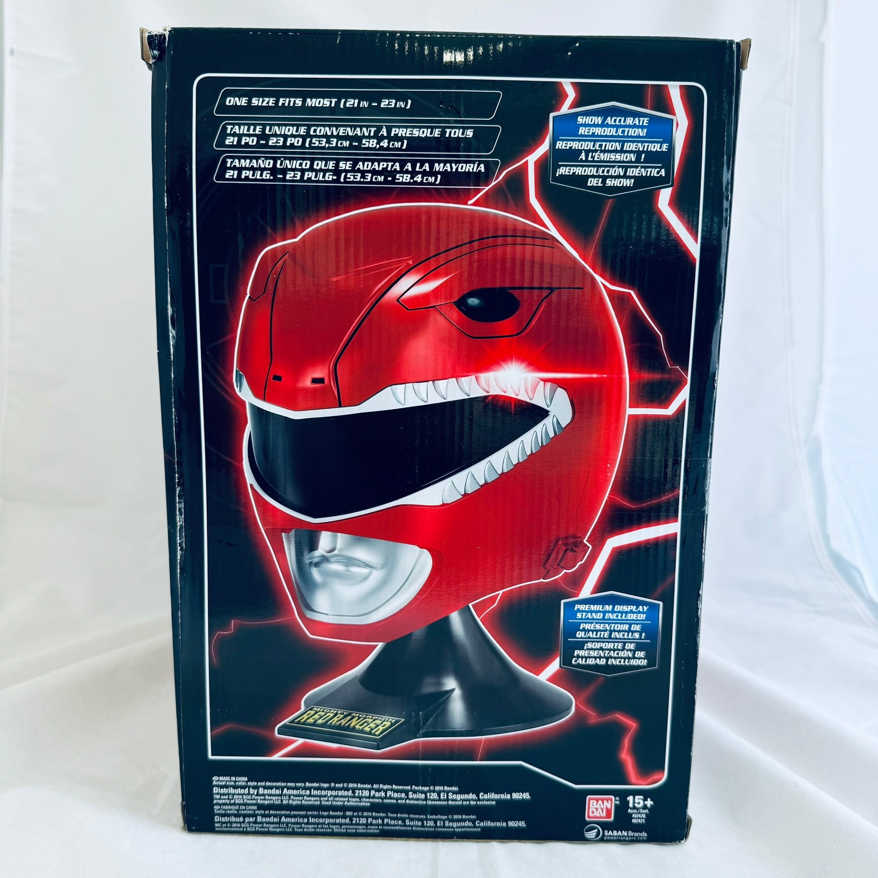 Mighty Morphin Power Rangers Red Ranger Helmet Power Rangers Legacy