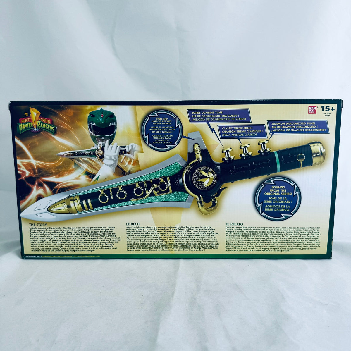 Bandai Mighty Morphin Power Rangers Legacy Dragon Dagger – Angel Grove ...