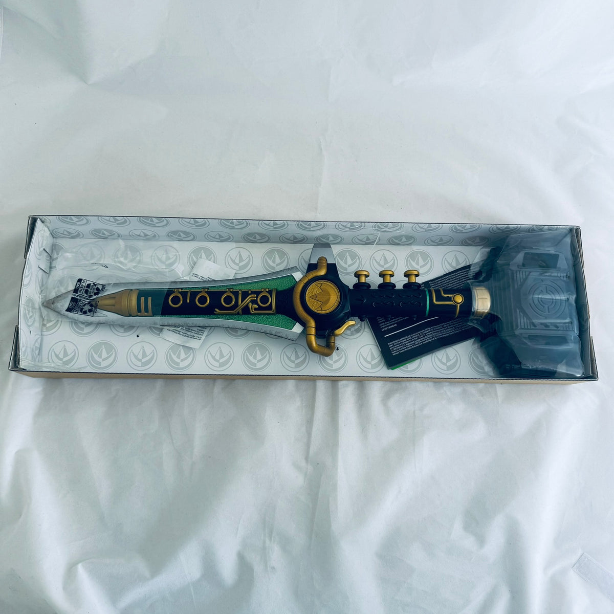 Power Rangers Lightning Collection Mighty Morphin Green Dragon Dagger ...