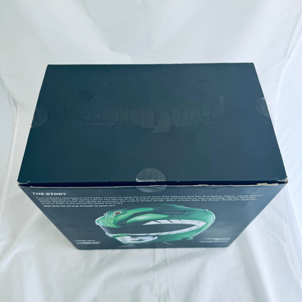 Bandai Mighty Morphin Power Rangers Legacy Green Ranger 1:1 Scale Helm ...