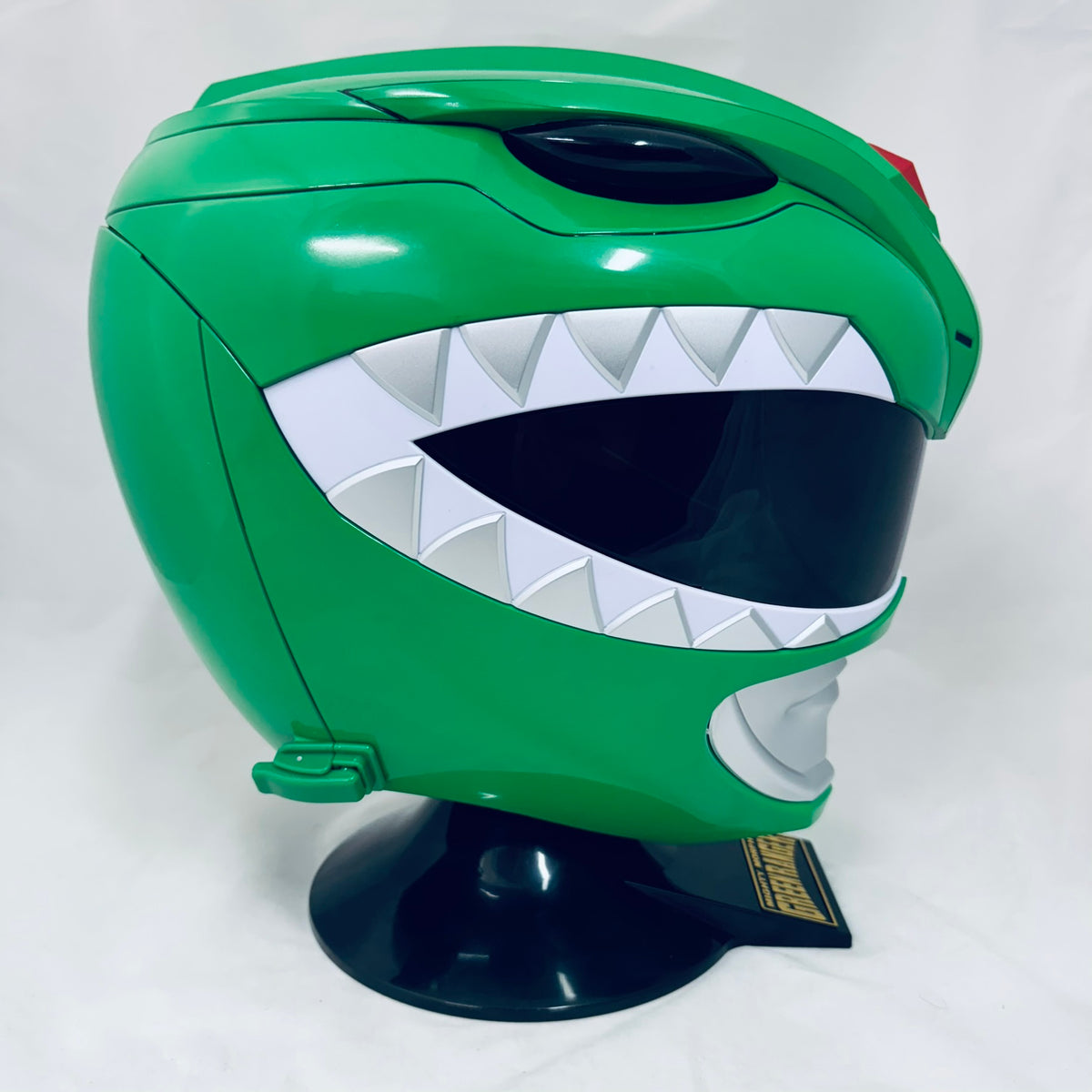 Bandai Mighty Morphin Power Rangers Legacy Green Ranger 1:1 Scale Helm ...