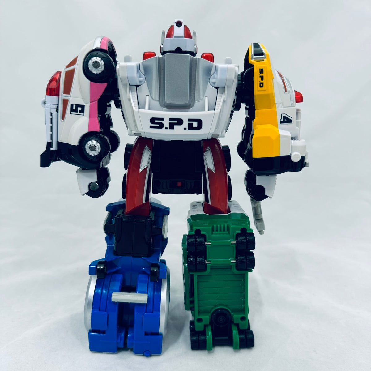 2005 Bandai Power Rangers SPD Deluxe Delta Squad Megazord – Angel Grove ...