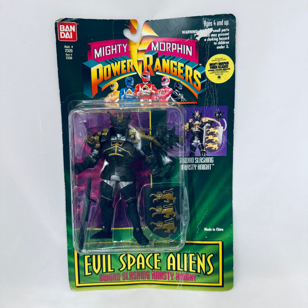 1994 Bandai MMPR Sword Slashing Knasty Knight – Angel Grove Toys ...