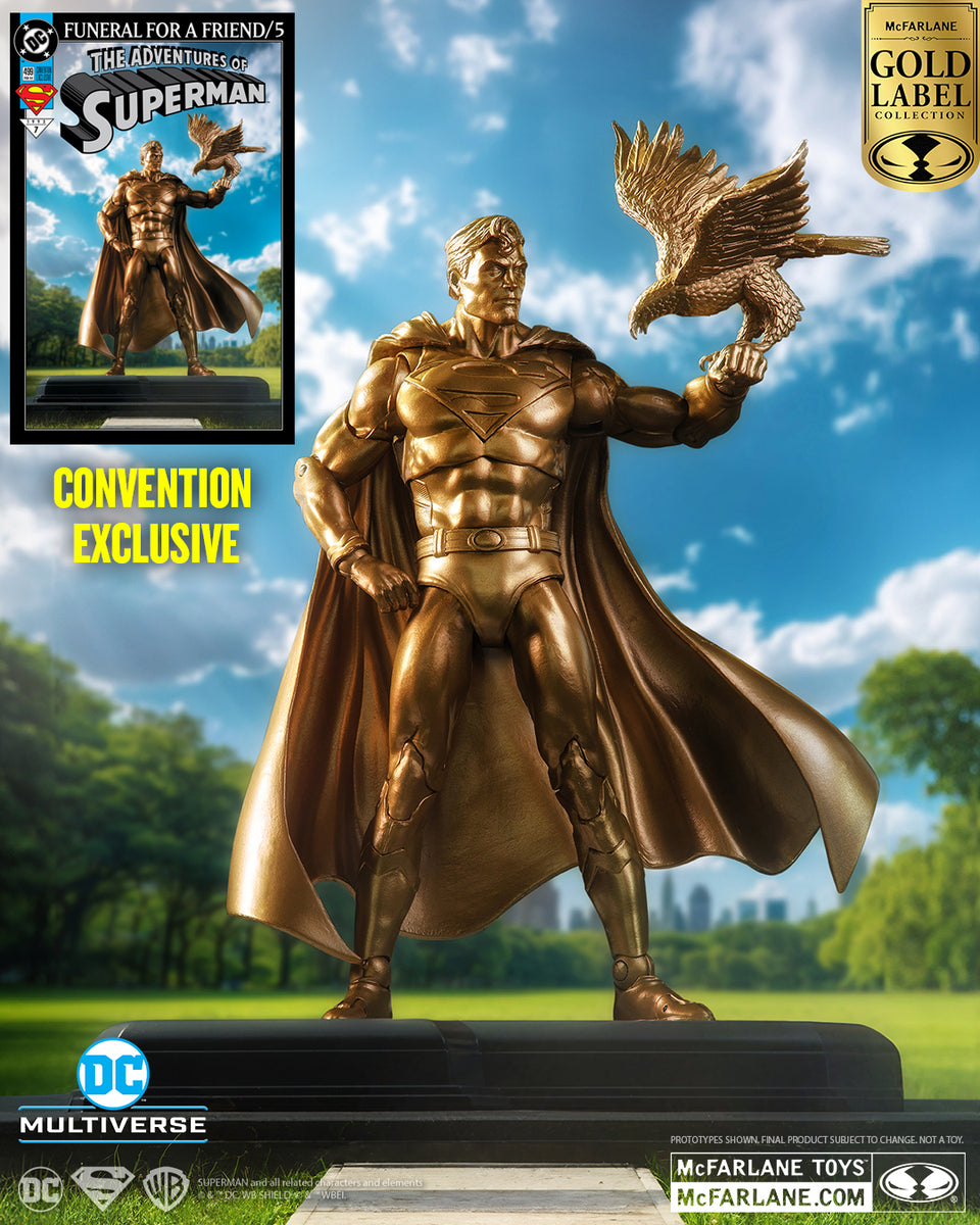 Mcfarlane Toys DC Multiverse Centennial Park Tribute Statue - Superman ...