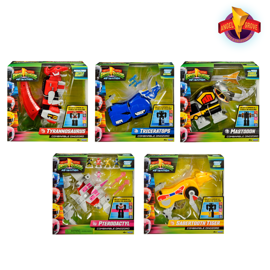 Playmates Toys Mighty Morphin Power Rangers: Re-Ignition Deluxe ...