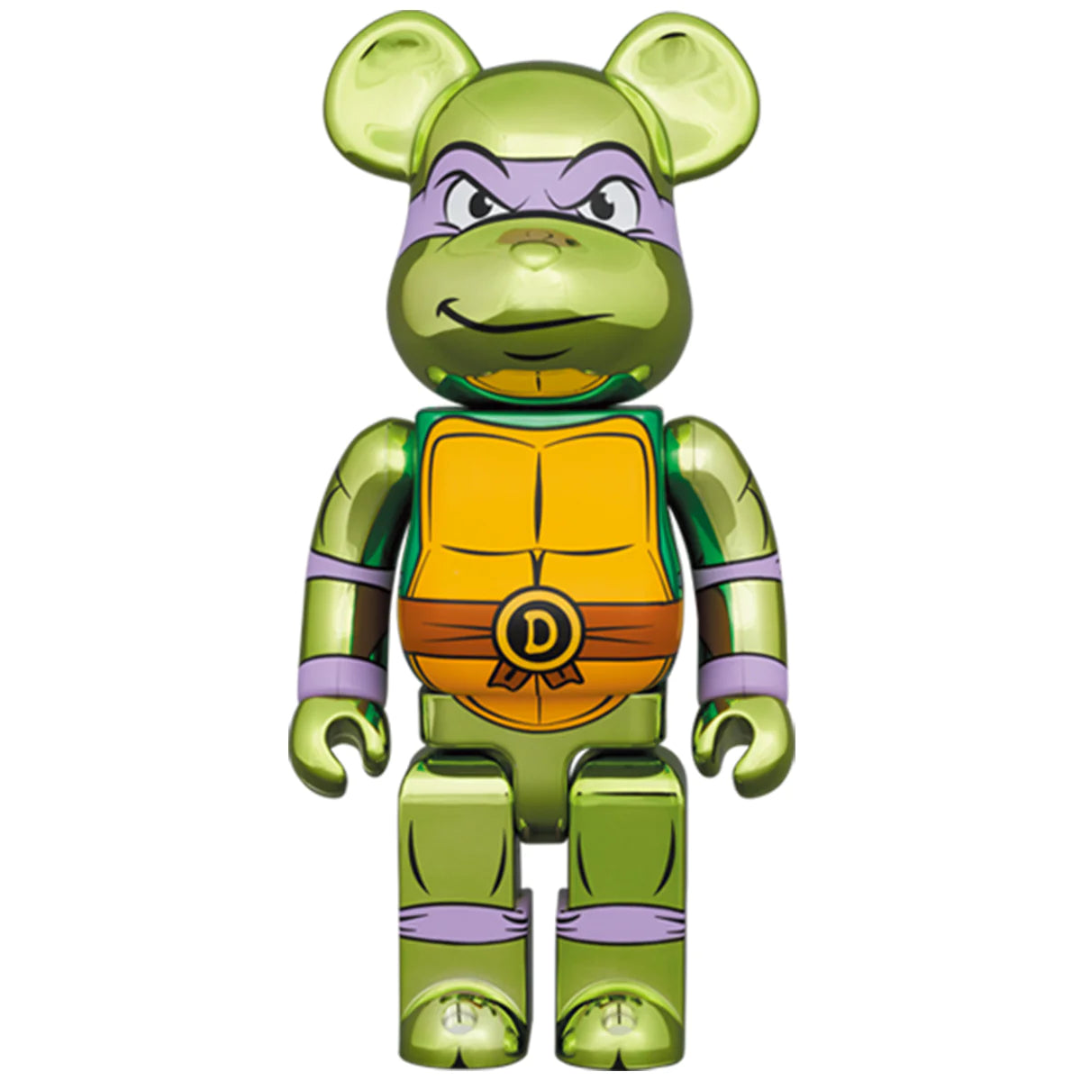 Medicom Bearbrick 100% & 400% Set Teenage Mutant Ninja Turtles Donatel ...