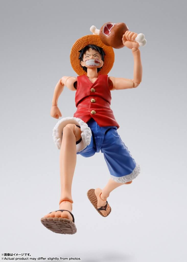 Tamashii Nations S.H.FIGUARTS One Piece Monkey D. Luffy -Romance Dawn ...