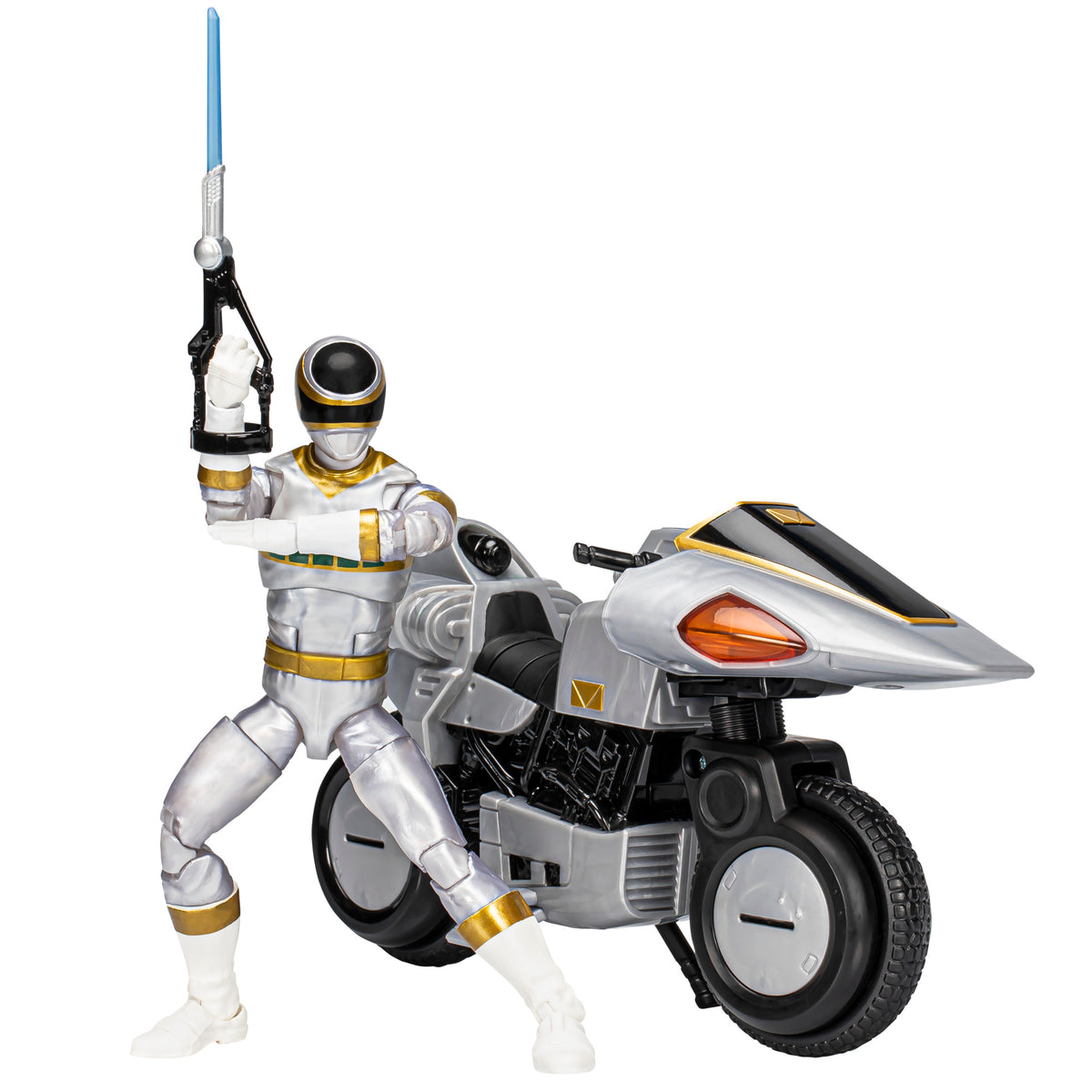 Hasbro Power Rangers Lightning Collection In Space Silver Ranger ...