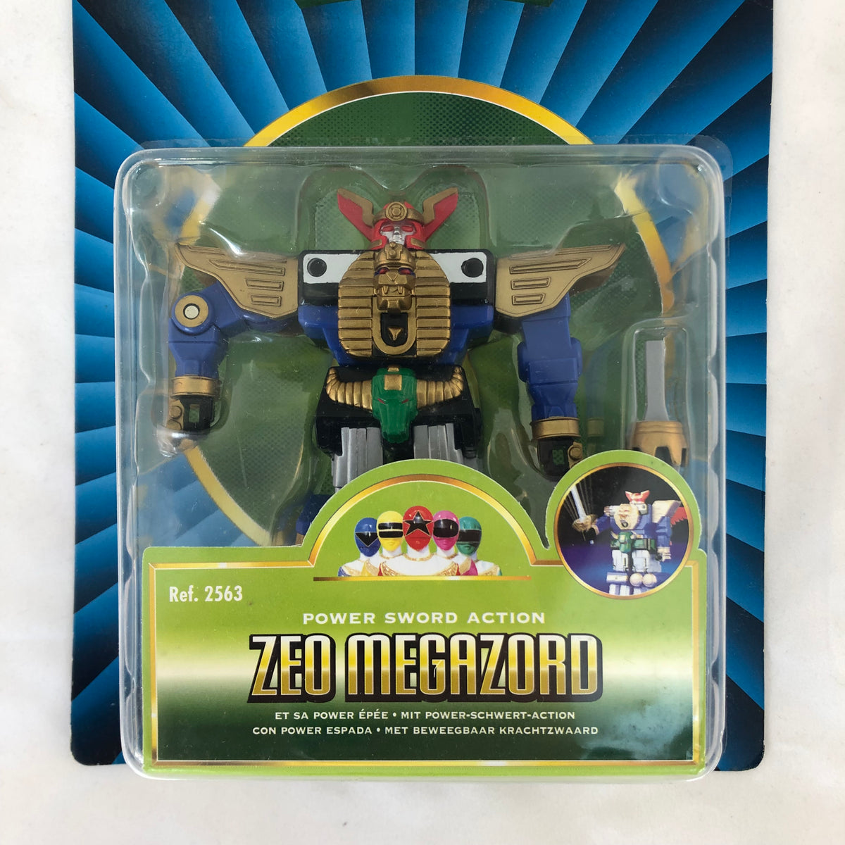 Bandai 1996 Power Rangers Zeo Power Sword Action Zeo Megazord – Angel ...