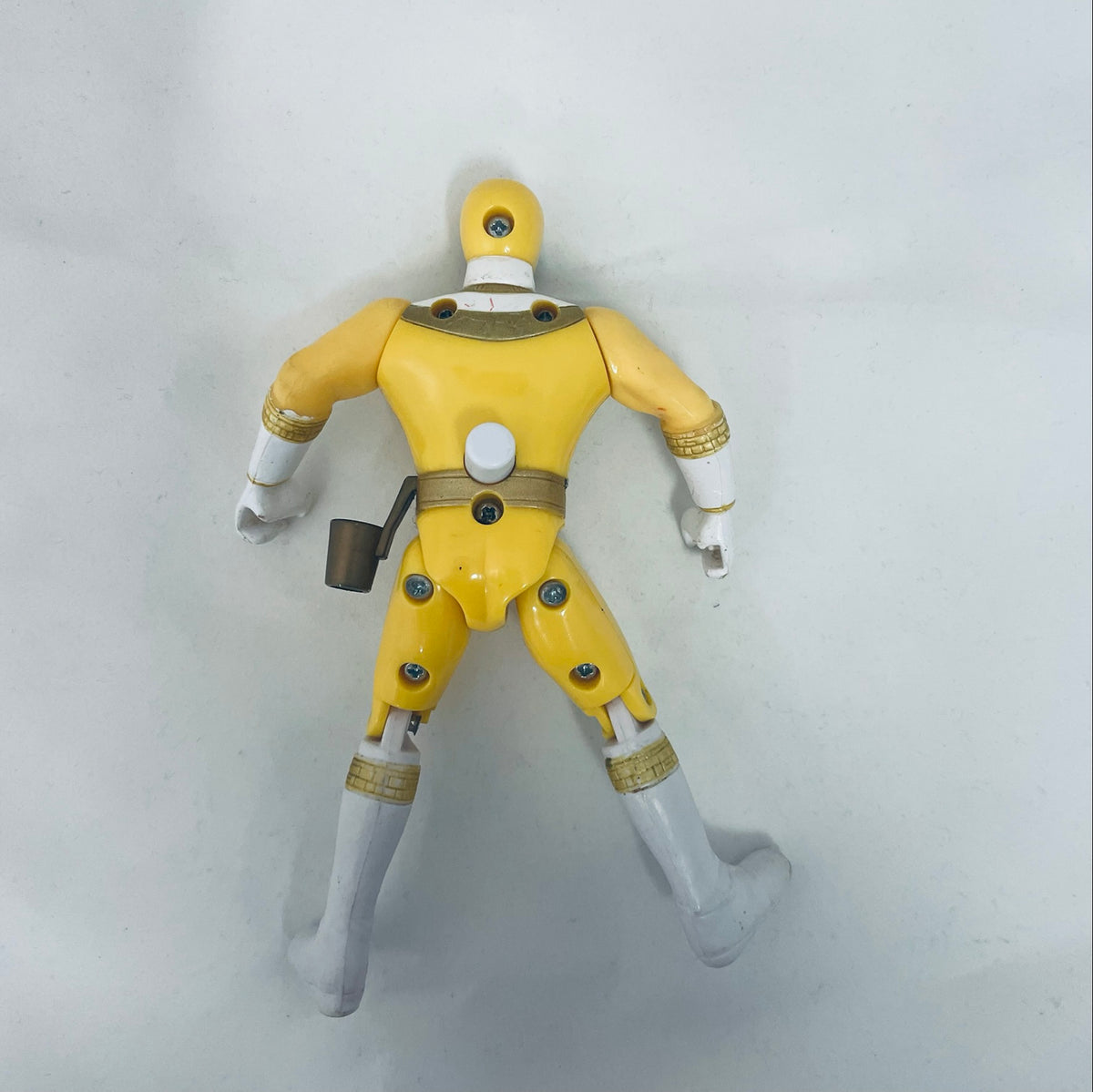 Bandai 1996 Power Rangers Zeo Double Club Action Yellow Ranger – 5.5 i ...