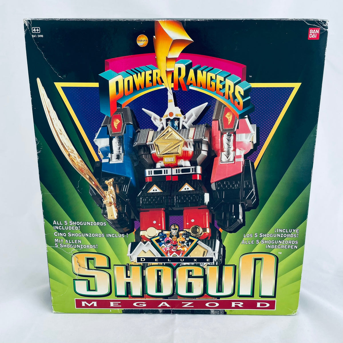 1995 Bandai MMPR Deluxe Shogun Megazord (Boxed) – Angel Grove Toys ...