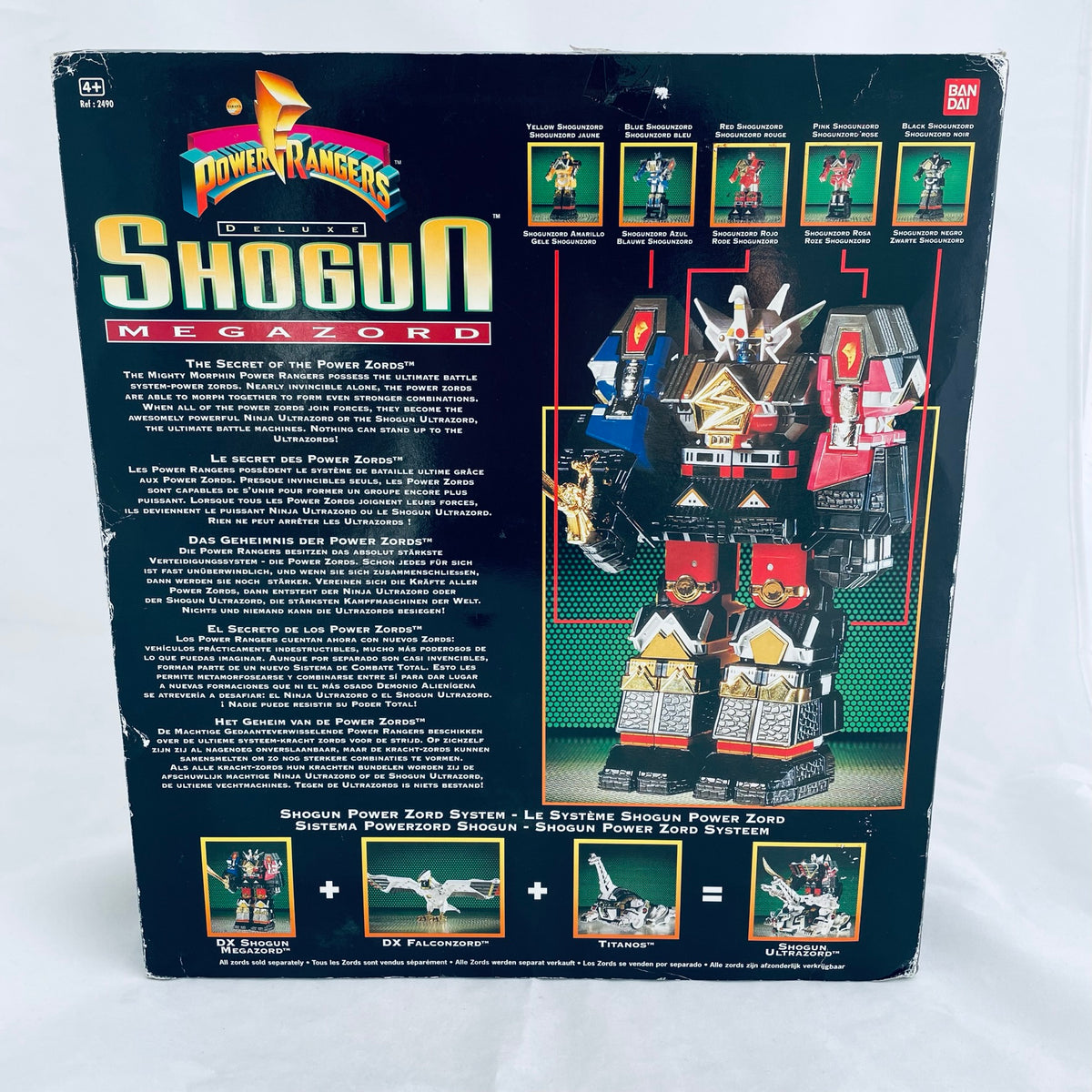 1995 Bandai MMPR Deluxe Shogun Megazord (Boxed) – Angel Grove Toys ...