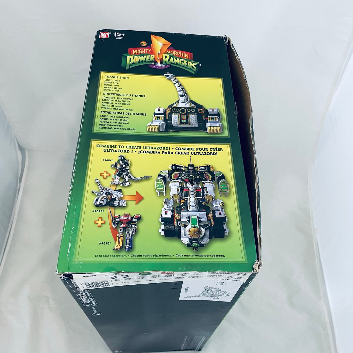 Bandai Mighty Morphin Power Rangers Legacy Titanus - Pre-owned – Angel ...