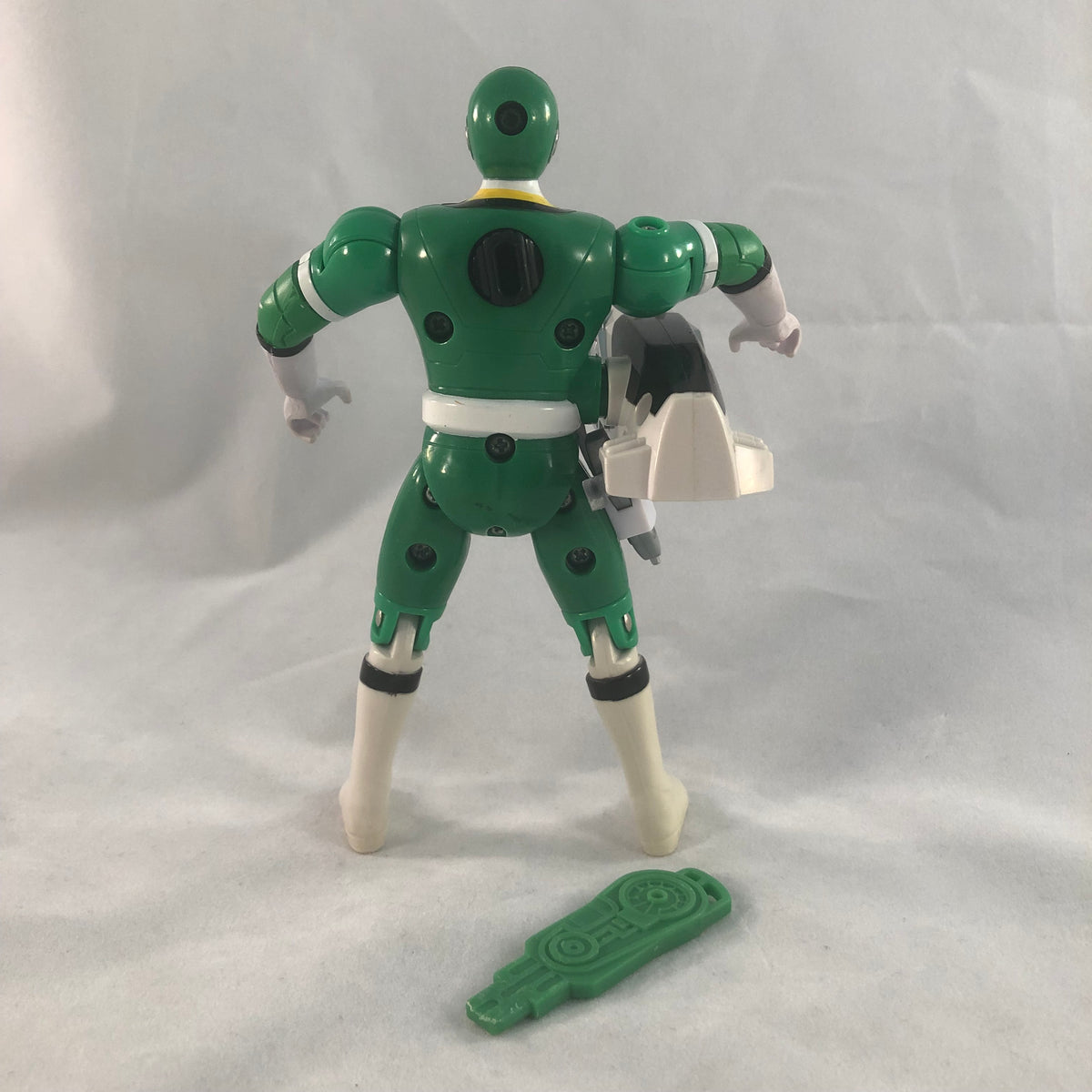 Bandai 1997 Power Rangers Turbo - Rapid Turbo Fire Action! Green Turbo ...