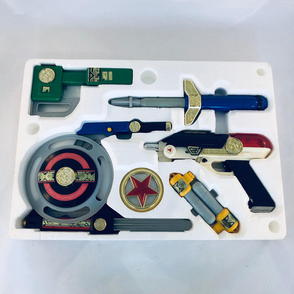 1996 Bandai Power Rangers Zeo 7 in 1 Zeo Blaster Set (Boxed) – Angel ...